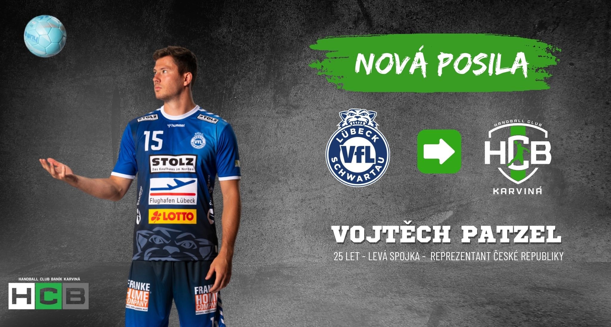 Vojta Patzel se vrací z Německa zpět do Baníku Karviná!